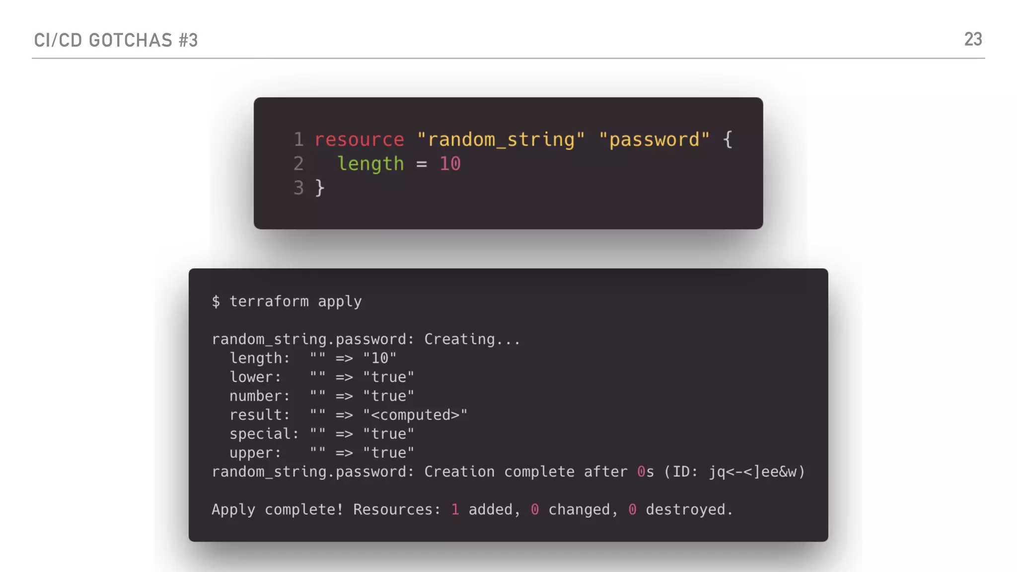Gotchas Using Terraform In A Secure Delivery Pipeline Ppt