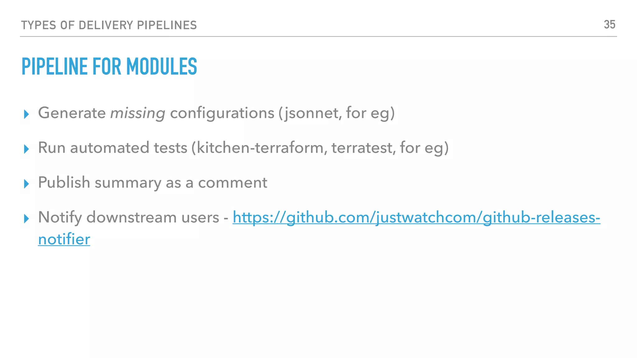 Gotchas Using Terraform In A Secure Delivery Pipeline Ppt