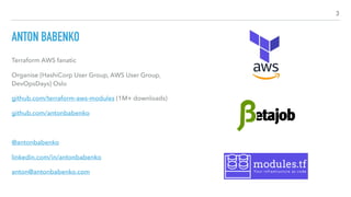 Gotchas using Terraform in a secure delivery pipeline | PPT