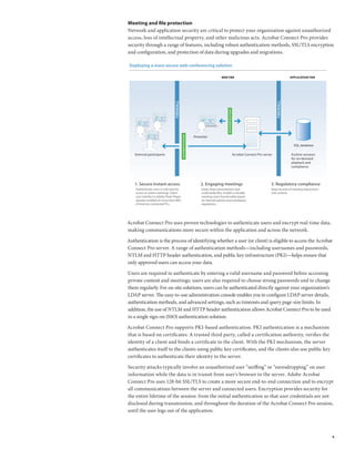 Secure web conferencing with Adobe | PDF