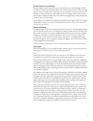 Secure web conferencing with Adobe | PDF