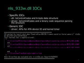 openioc_scan - IOC scanner for memory forensics | PPT
