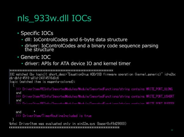 openioc_scan - IOC scanner for memory forensics | PPT