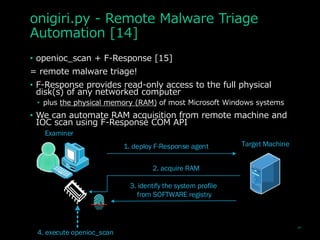 openioc_scan - IOC scanner for memory forensics | PPT