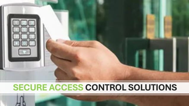 ZKTECO - SECURE ACCESS CONTROL SOLUTIONS | PDF