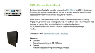 ZKTECO - SECURE ACCESS CONTROL SOLUTIONS | PDF