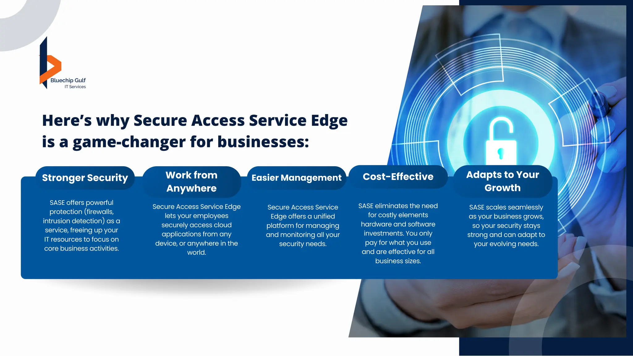 SECURE ACCESS SERVICE EDGE (SASE) bluechip-gulf | PPT