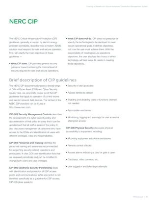 Creating a Reliable and Secure Advanced Distribution Management System ...