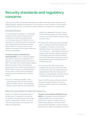 Creating a Reliable and Secure Advanced Distribution Management System ...