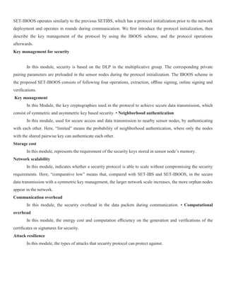 Secure and efficient data transmission for cluster based wireless sensor networks | DOCX ...