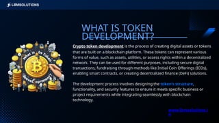 Secure and Flexible Solutions for Crypto Token Development.pptx