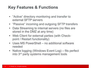 GWAVACon - Secure and managed file transfer (English) | PPT