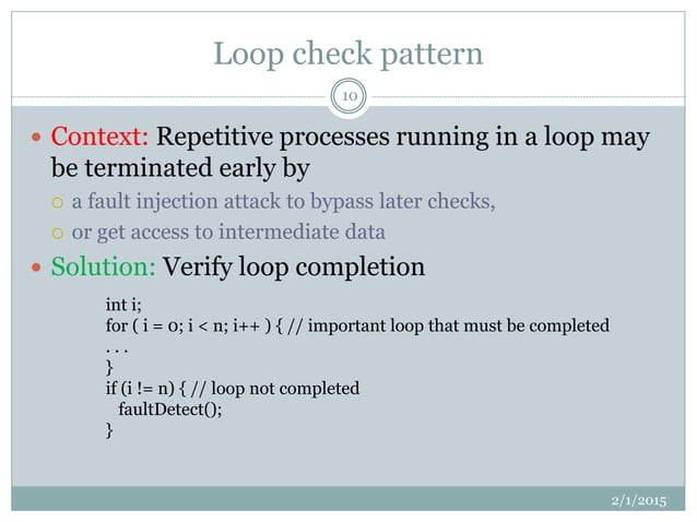Secure application programming in the presence of side channel attacks | PPT