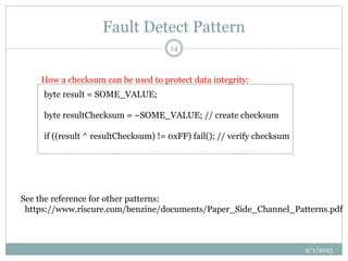 Secure application programming in the presence of side channel attacks | PPT