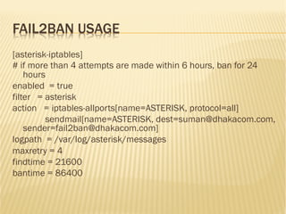 Securing Asterisk: A practical approach | PPT