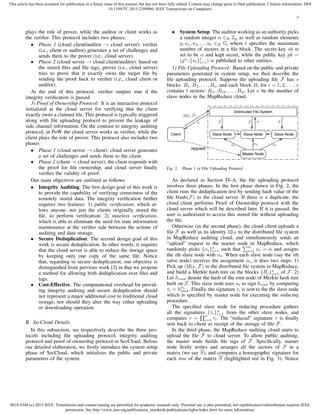 Secure Auditing and Deduplicating Data in Cloud | PDF