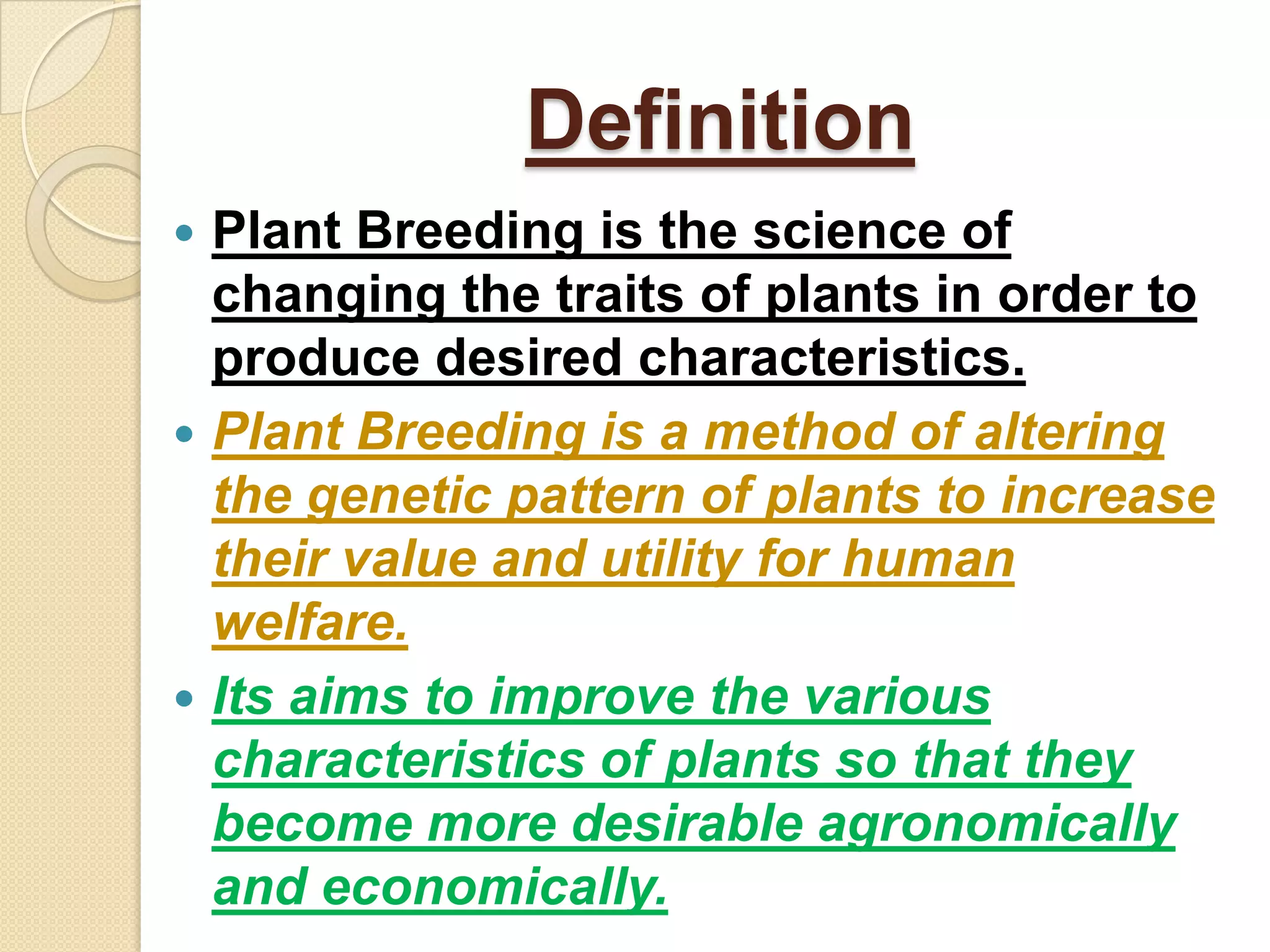 plant breeding | PDF