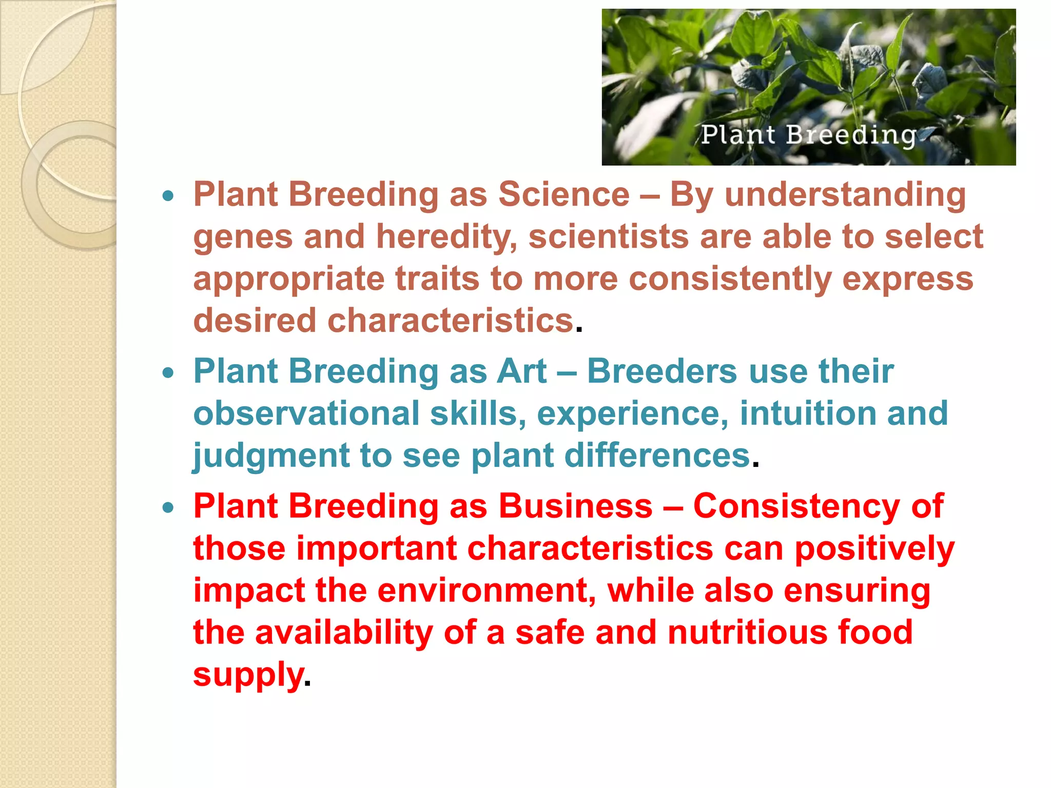 plant breeding | PDF