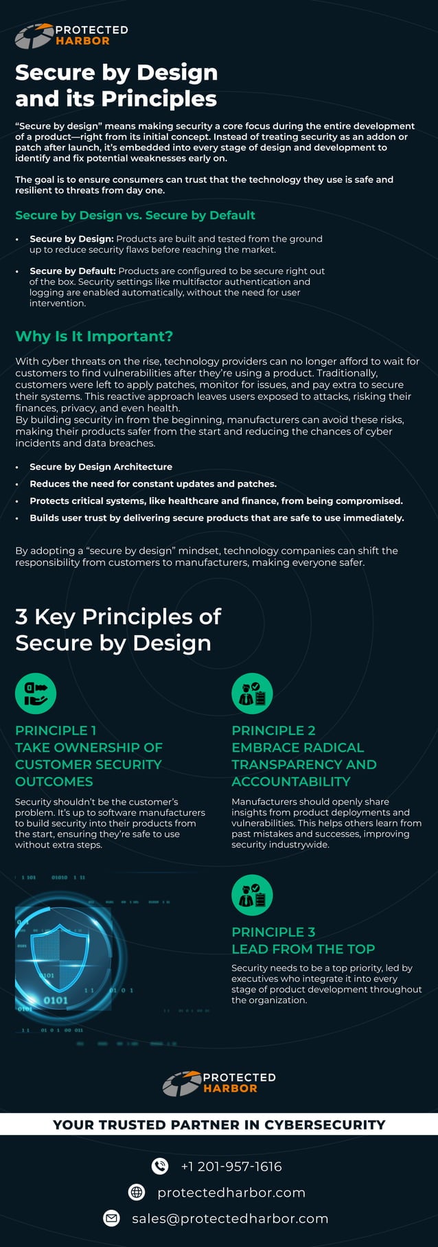 Secure by Design and its Principles Infographic | PDF | Technology ...