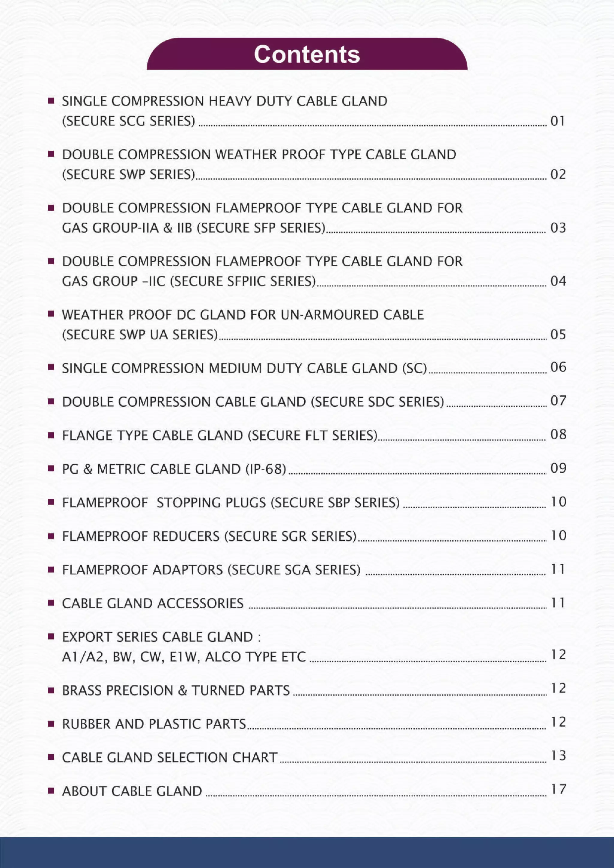 Secure cable gland | PDF