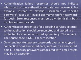Secure code practices | PPT
