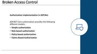 Defending broken access control in .NET