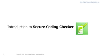 Introduction to Secure Coding Checker | PDF