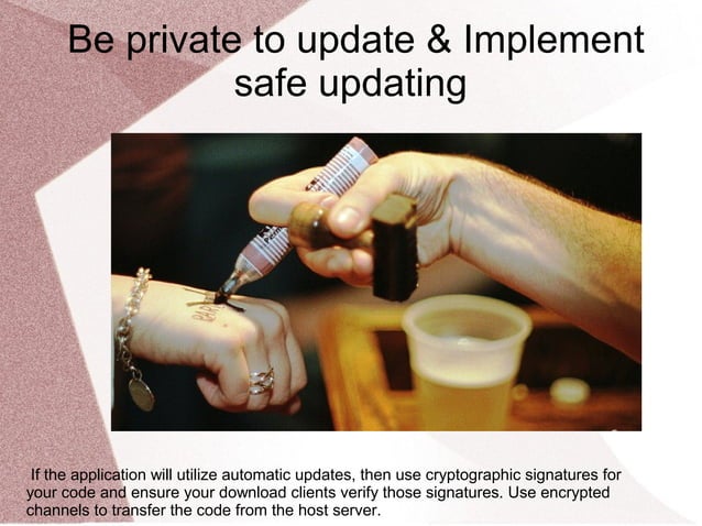 Secure Coding Checklist Ppt
