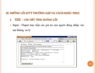 Secure coding guide lines (Web Sercurity) | PPT