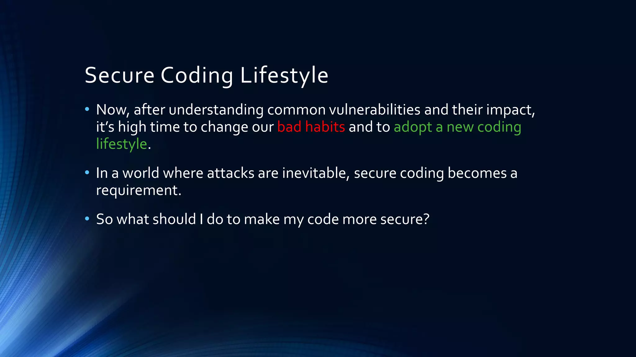 Secure Coding Guidelines Pdf