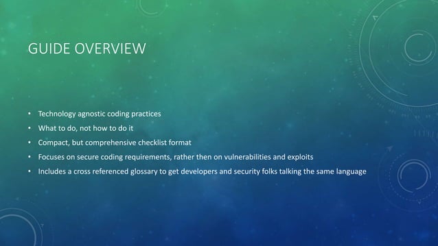 Secure coding practices | PPTX | Databases | Computer Software and ...