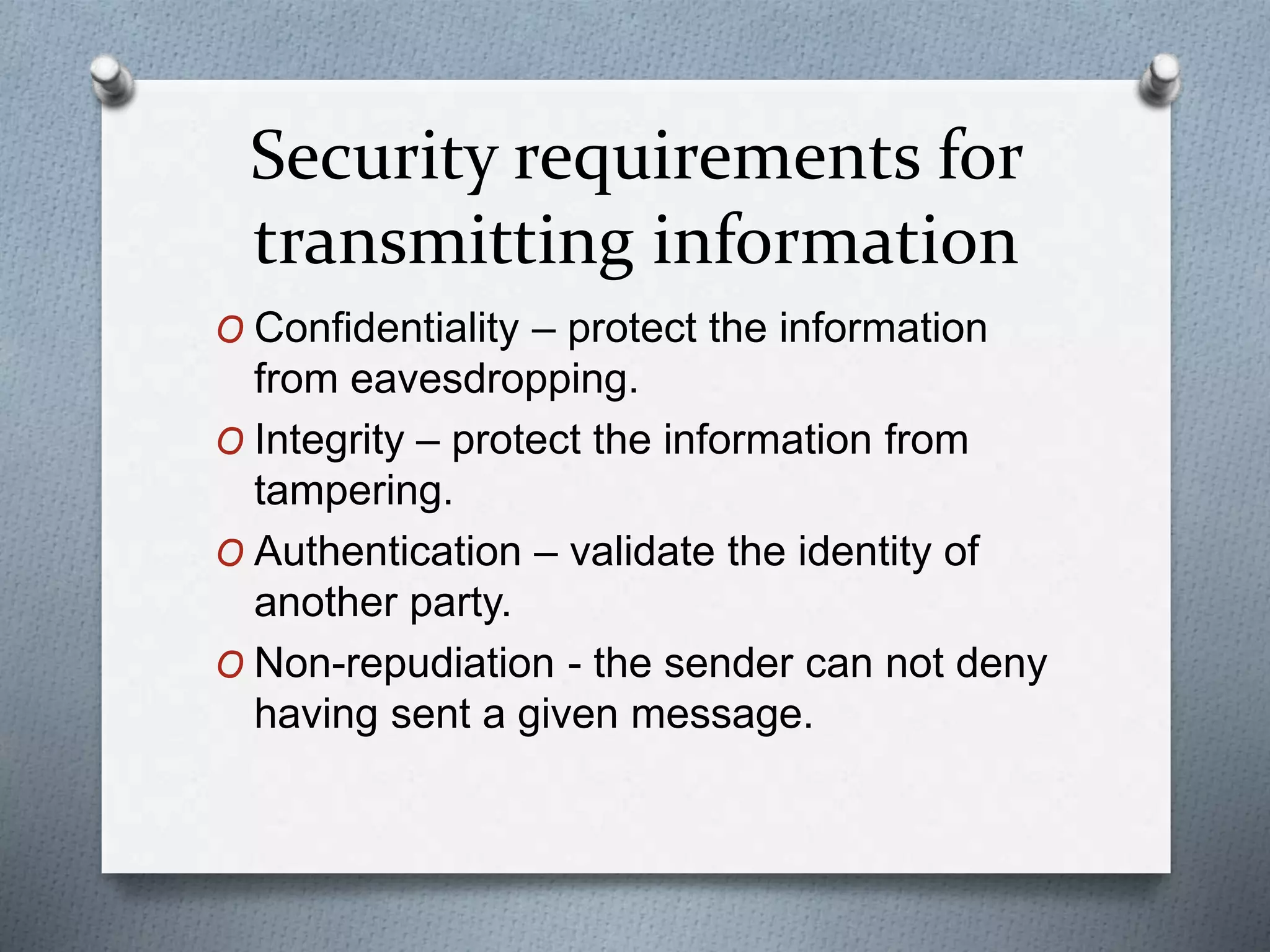 Secure communication | PPTX | Information and Network Security | Computing