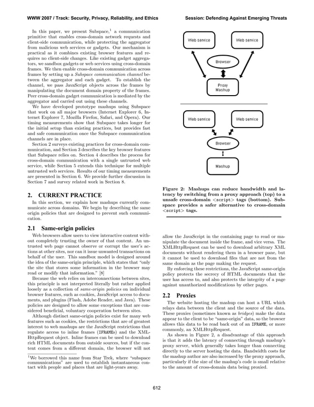 Secure Cross Domain Communication | PDF