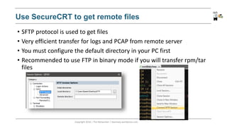 Vandyke SecureCRT tips and tricks | PPTX