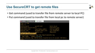 Vandyke SecureCRT tips and tricks | PPTX