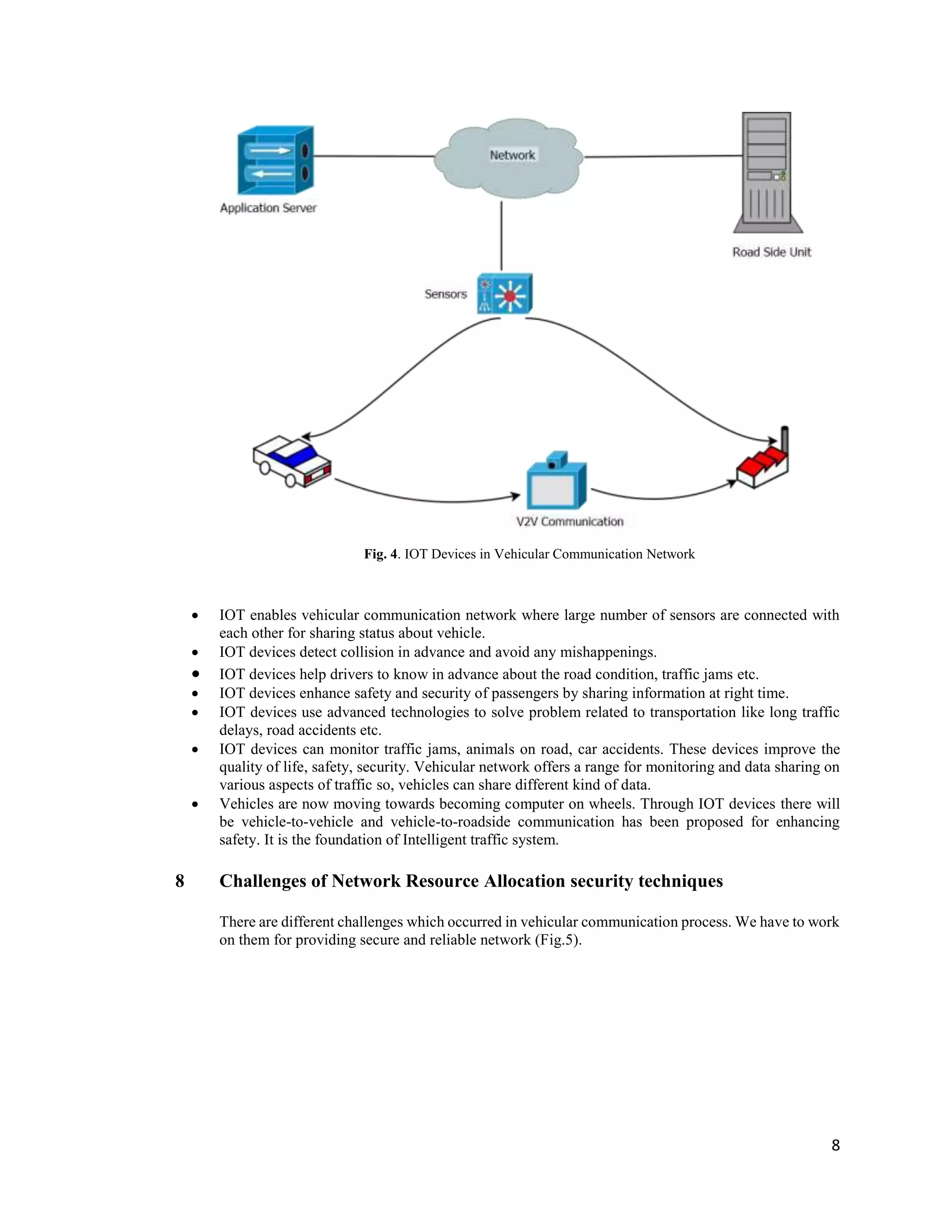 Network Resource Allocation Security Techniques and Challenges for Vehicular Communication ...
