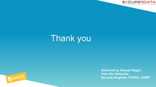 Application Framework - Palo Alto Networks | PDF