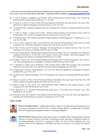 Secure Data Sharing For Dynamic Groups in Multi-Attorney Manner Using Cloud | PDF