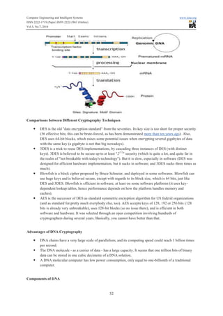 Secure data transmission using dna encryption | PDF