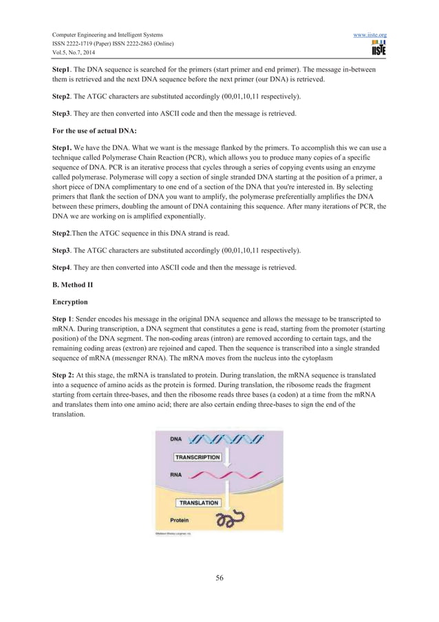 Secure data transmission using dna encryption | PDF