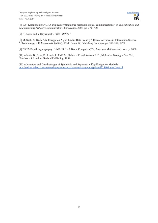 Secure Data Transmission Using Dna Encryption Pdf