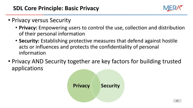 SDL: Secure design principles | PPTX
