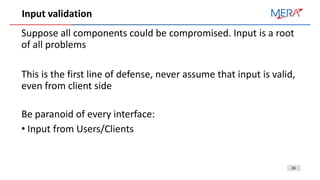 SDL: Secure design principles | PPTX