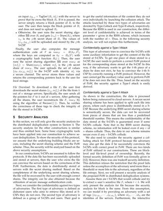 Secure distributed deduplication systems with improved reliability 2 | PDF