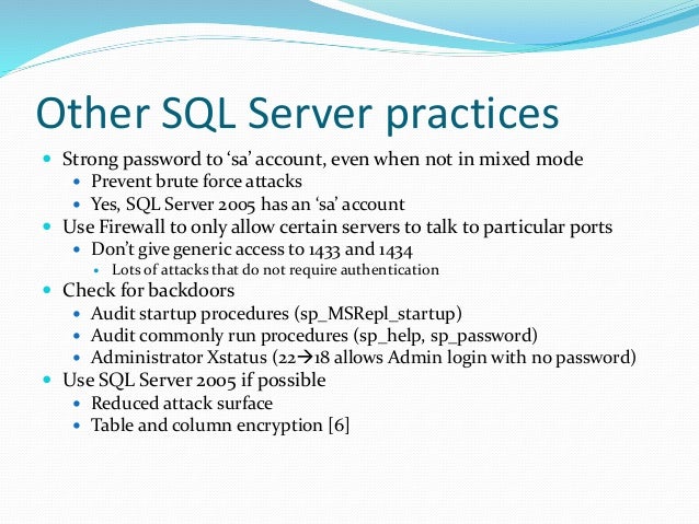 Secure Dot Net Programming