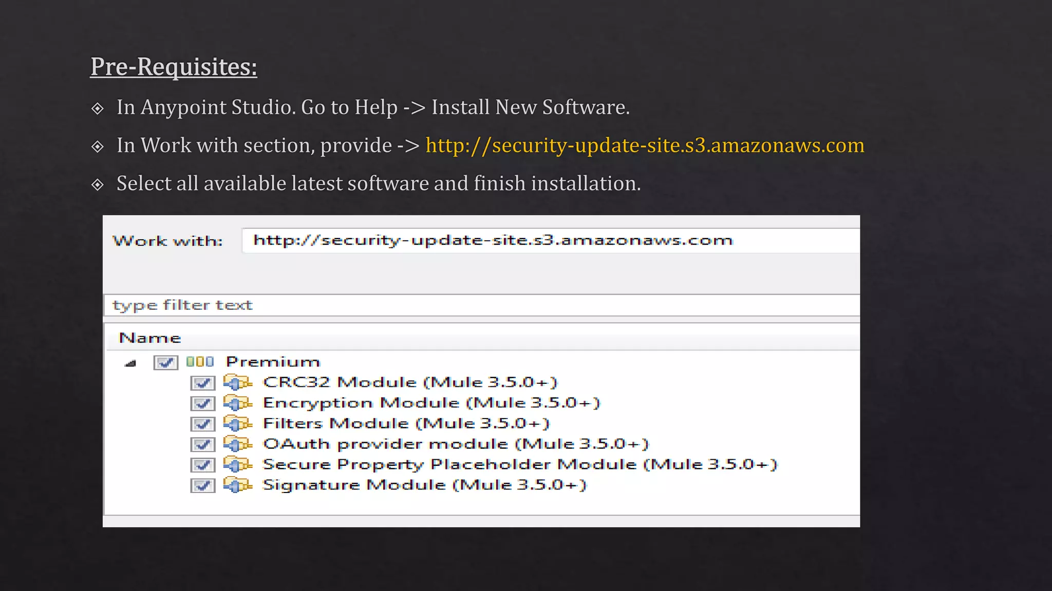 Secured properties file – mule | PPSX
