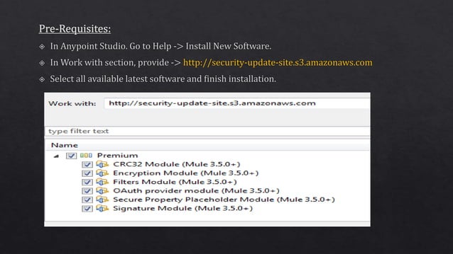 Secured properties file – mule | PPSX