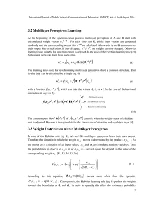 Secured transmission through multi layer perceptron in wireless ...