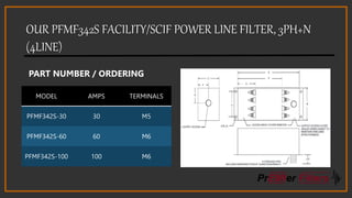 SECURE FACILITY SCIF EMI POWER LINE FILTERS | PPTX