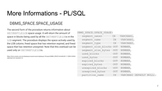 Securefile LOBs | PPT